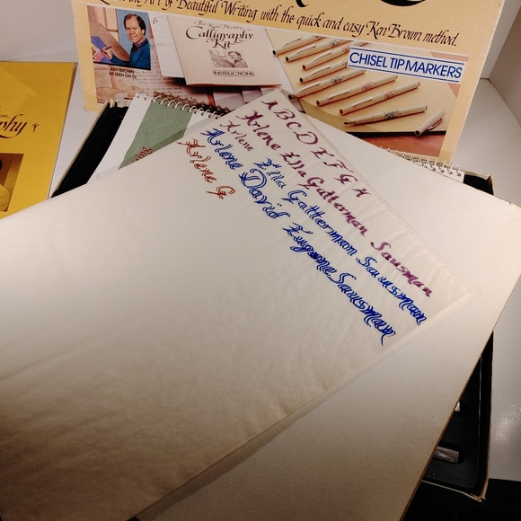 Ken Brown | Art | The Ken Brown Calligraphy Kit New Learn Beautiful ...